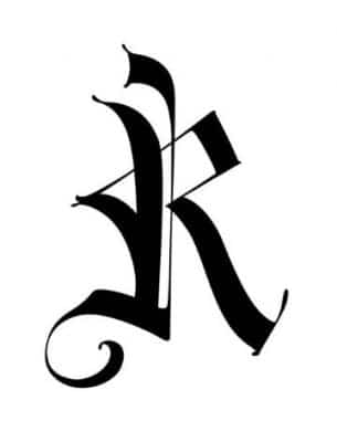 Ideas de tatuajes con la letra r en 3 zonas del cuerpo