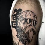 3 texturas para tatuajes del maestro roshi originales