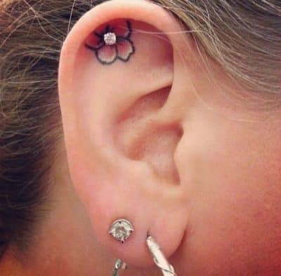 5 piezas en piercing incrustados en la piel ideas